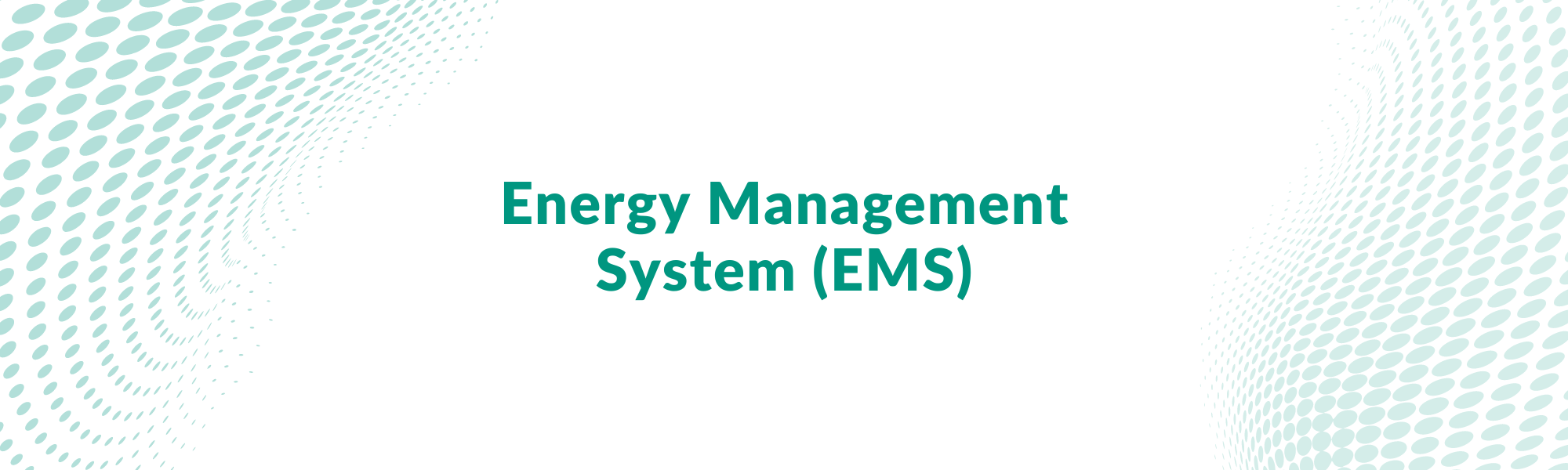 Energy Management System (EMS)